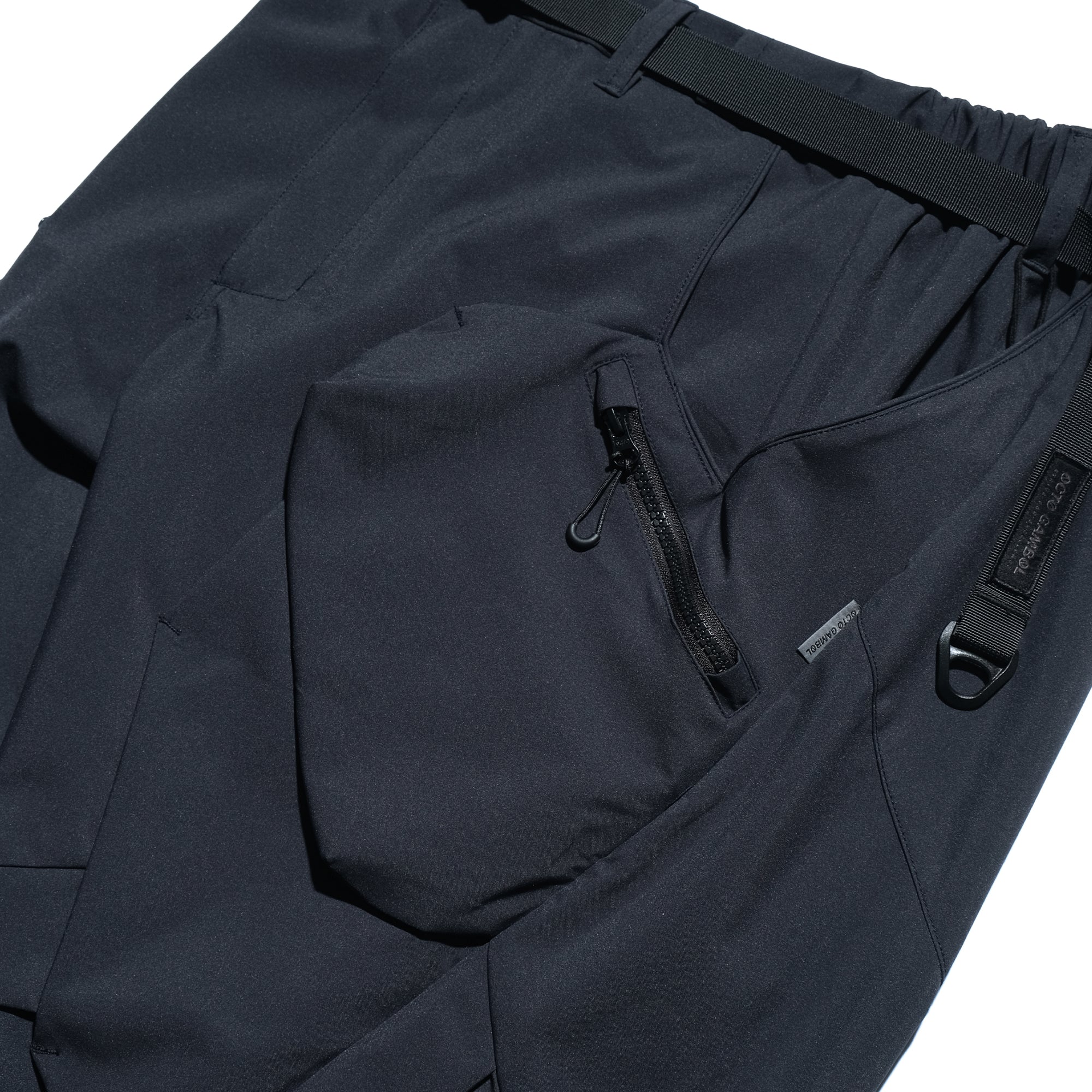 AW22 / 05 — P22-121 Hidden Pocket Trapezoidal Pants (Navy) – OCTO GAMBOL
