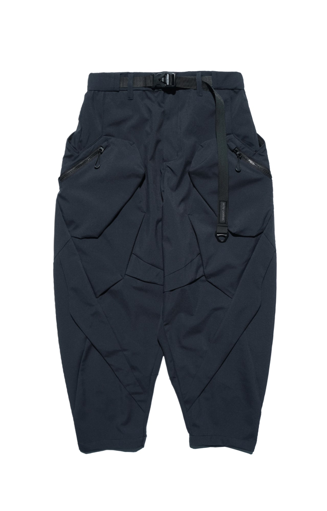 AW22 / 05 — P22-121 Hidden Pocket Trapezoidal Pants (Navy) – OCTO GAMBOL